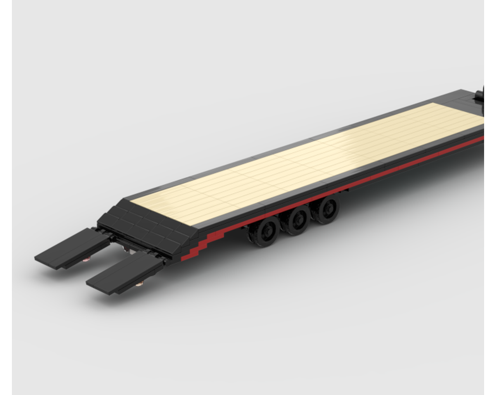 LEGO MOC-207901 Gooseneck Trailer by Caroholic | Rebrickable - Build ...