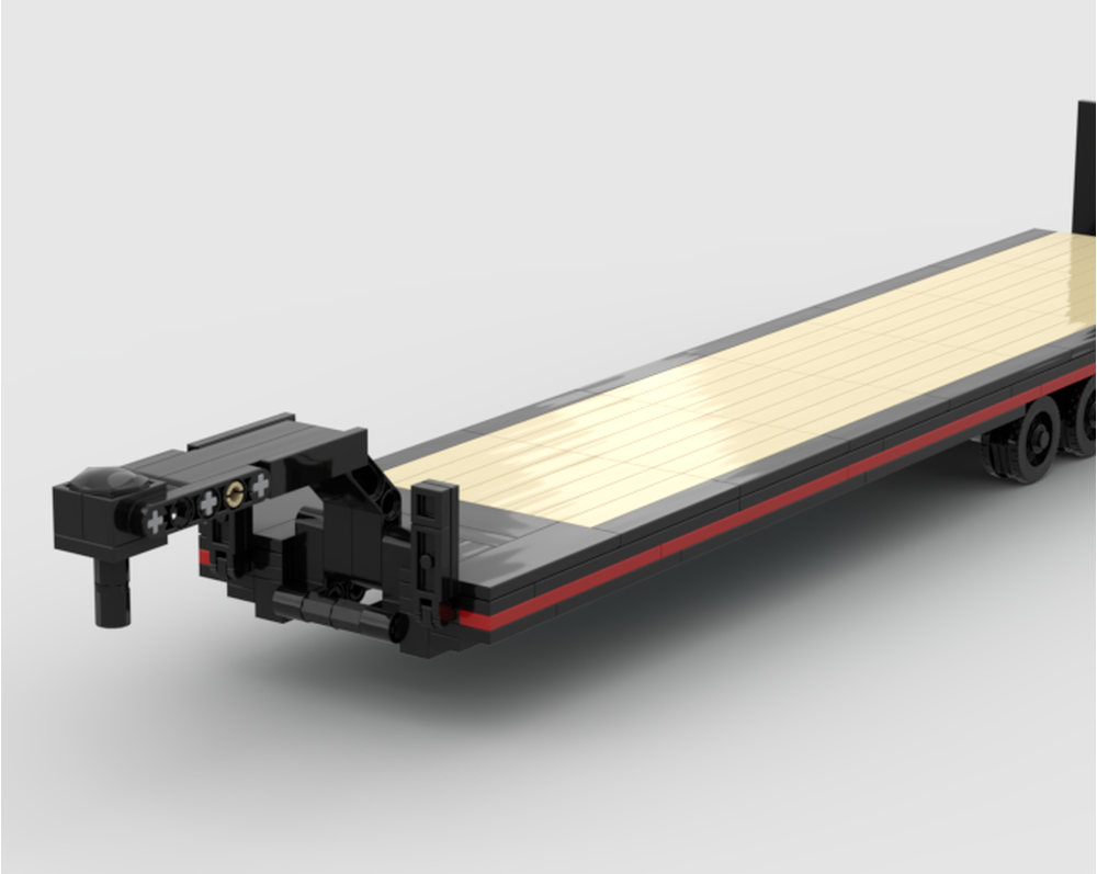 Lego Moc Gooseneck Trailer By Caroholic Rebrickable Build With Lego