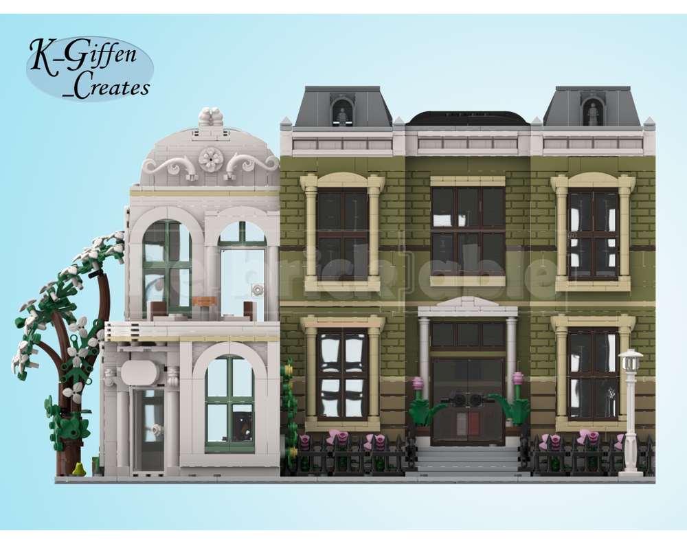 LEGO MOC-207911 Botanical Bliss Day Spa by K_Giffen_Creates ...