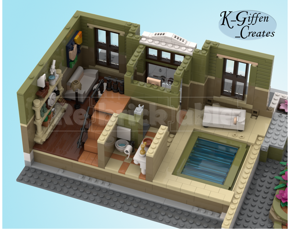 LEGO MOC-207911 Botanical Bliss Day Spa by K_Giffen_Creates ...