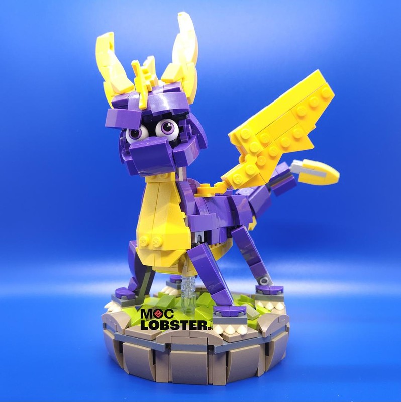 LEGO MOC Spyro the Dragon by Moc_Lobster | Rebrickable - Build with LEGO