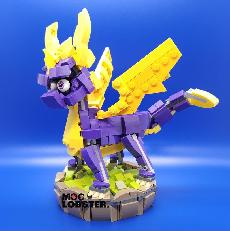 LEGO MOC Spyro the Dragon by Moc_Lobster | Rebrickable - Build with LEGO