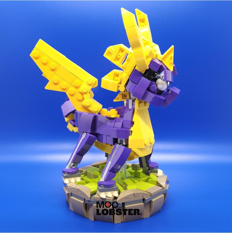 LEGO MOC Spyro the Dragon by Moc_Lobster | Rebrickable - Build with LEGO