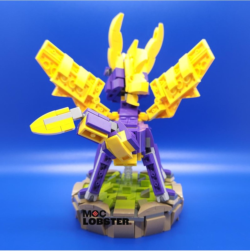 LEGO MOC Spyro the Dragon by Moc_Lobster | Rebrickable - Build with LEGO