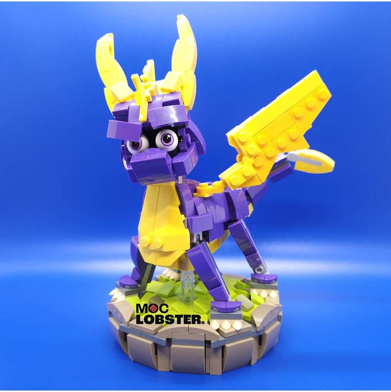 LEGO MOC Spyro the Dragon by Moc_Lobster | Rebrickable - Build with LEGO
