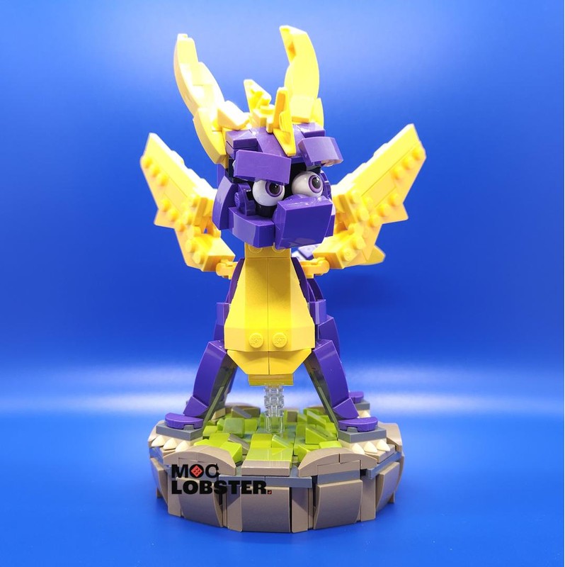 LEGO MOC Spyro the Dragon by Moc_Lobster | Rebrickable - Build with LEGO
