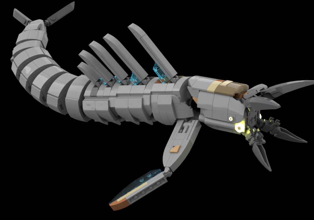 LEGO MOC Void Chelicerate Leviathan (Subnautica Below Zero) by OrchardBuilds | Rebrickable ...
