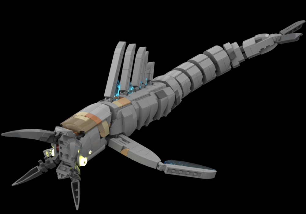 LEGO MOC-207916 Void Chelicerate Leviathan (Subnautica Below Zero) by ...