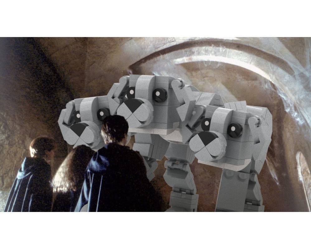 LEGO MOC Three-headed Dog by bketnick | Rebrickable - Build with LEGO