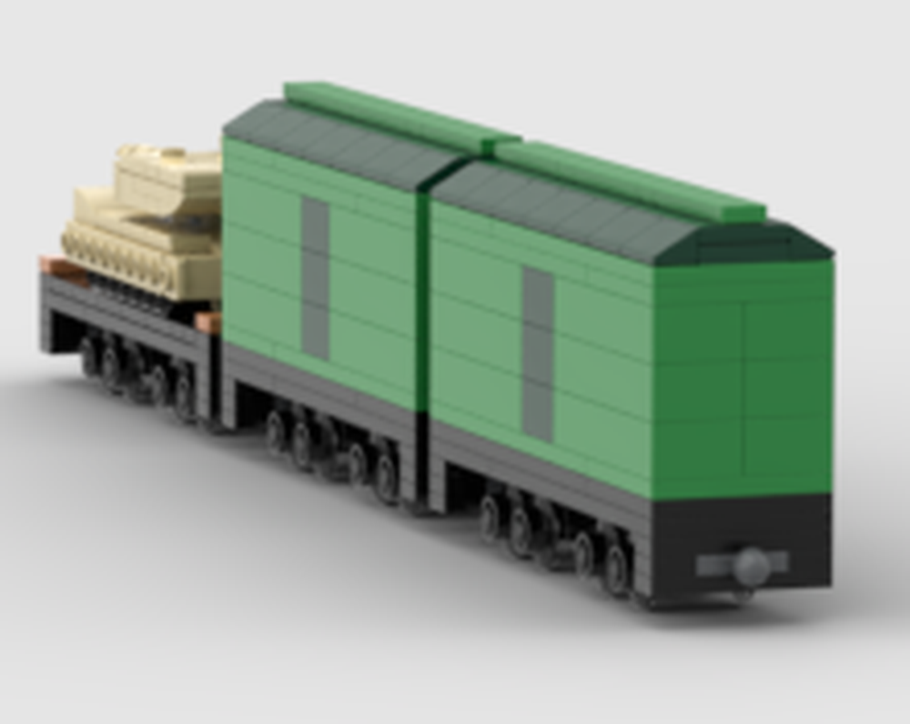 LEGO MOC-207926 AniPhobia Train Rolling Stock Pack 4 by ...