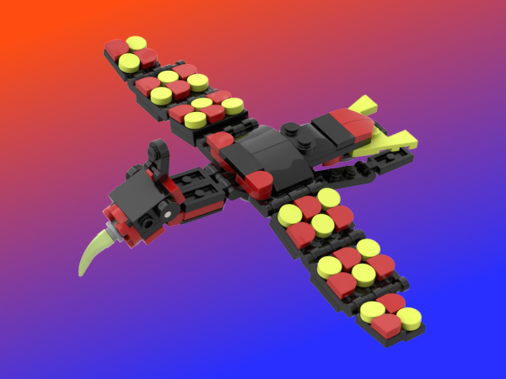 Lego Moc 31159 Fantasy Bird By Pocmoc Rebrickable Build With Lego
