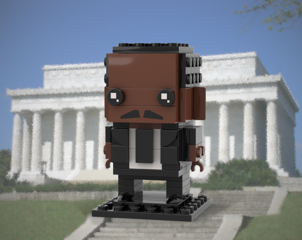 LEGO MOC Martin Luther King Jr. Brickheadz by Brickland Hills ...