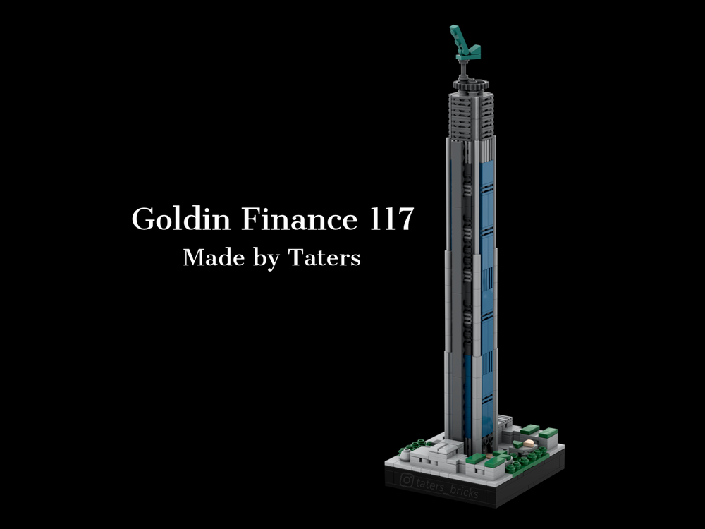 LEGO MOC Goldin Finance 117 by Taters | Rebrickable - Build with LEGO