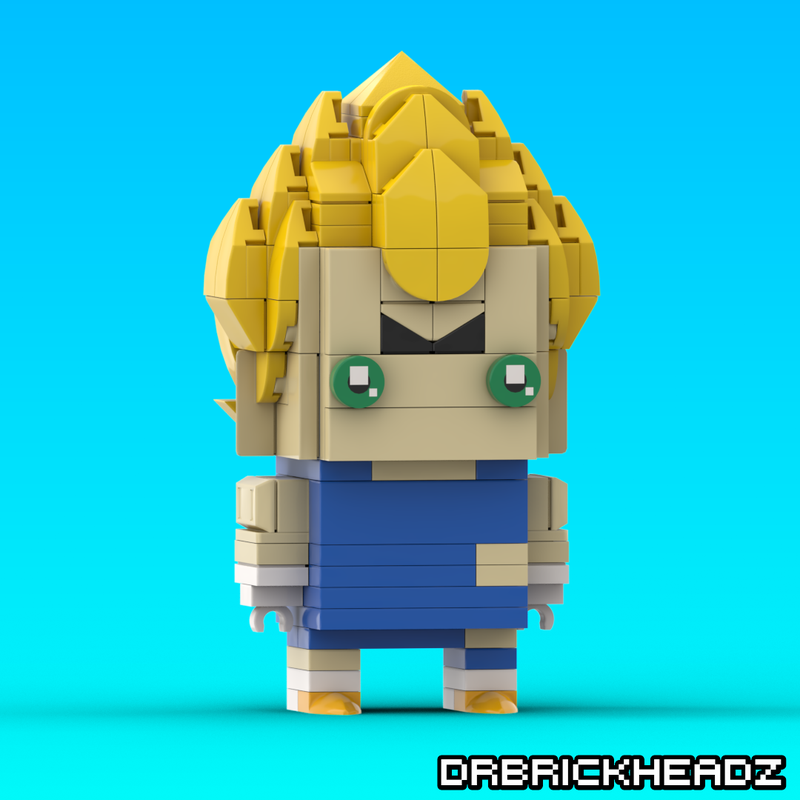 LEGO MOC Majin Vegeta (Dragon Ball Z) Brickheadz by DrBrickheadz ...