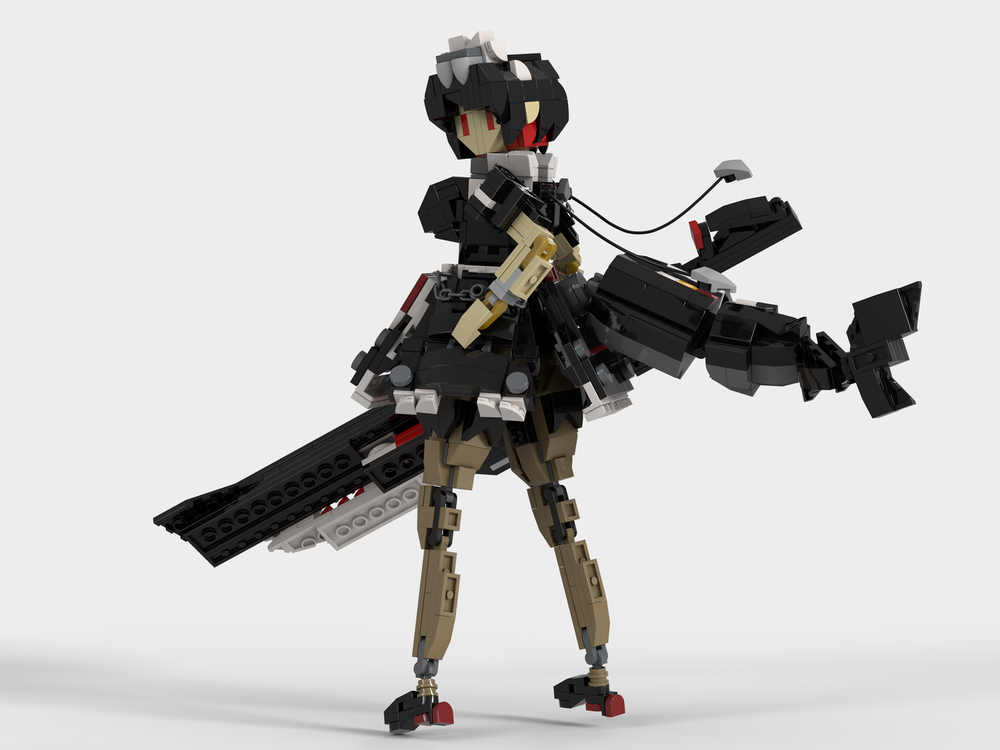 LEGO MOC ELLEN JOE (Zenless Zone Zero) by JadneLEGO | Rebrickable - Build with LEGO