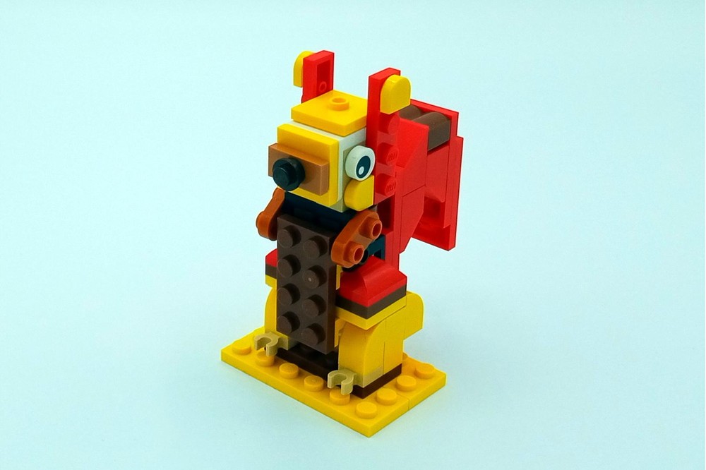 LEGO MOC 30670 Squirrel by Nequmodiva | Rebrickable - Build with LEGO