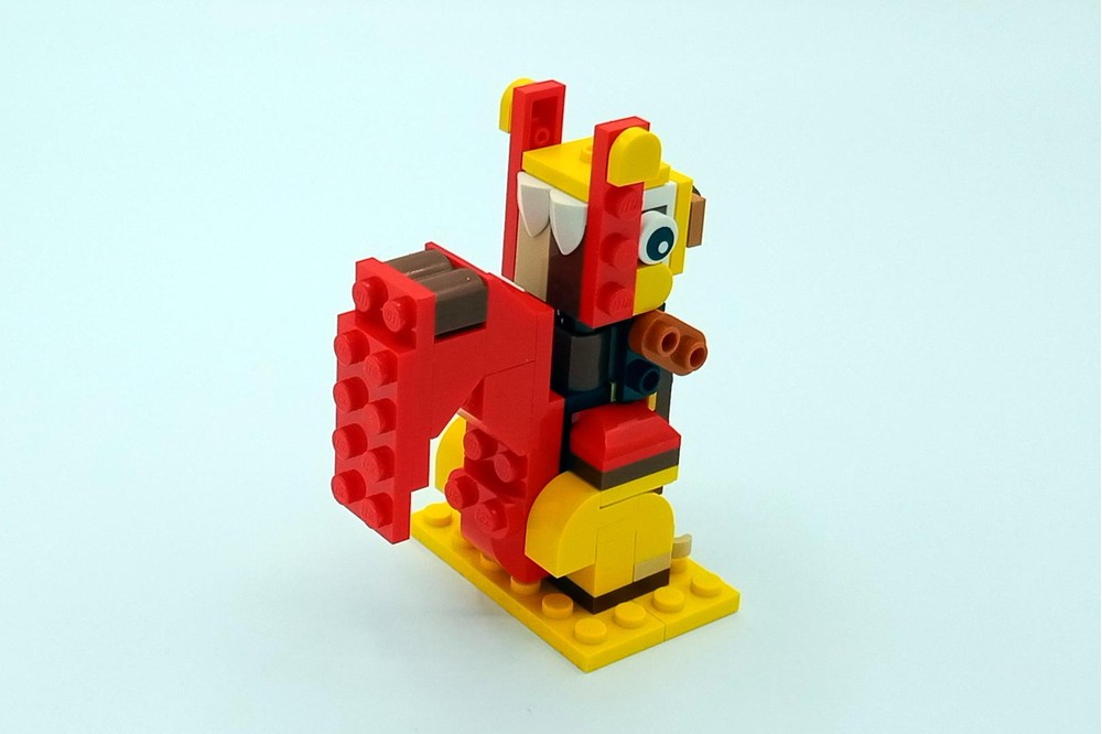 LEGO MOC 30670 Squirrel by Nequmodiva | Rebrickable - Build with LEGO