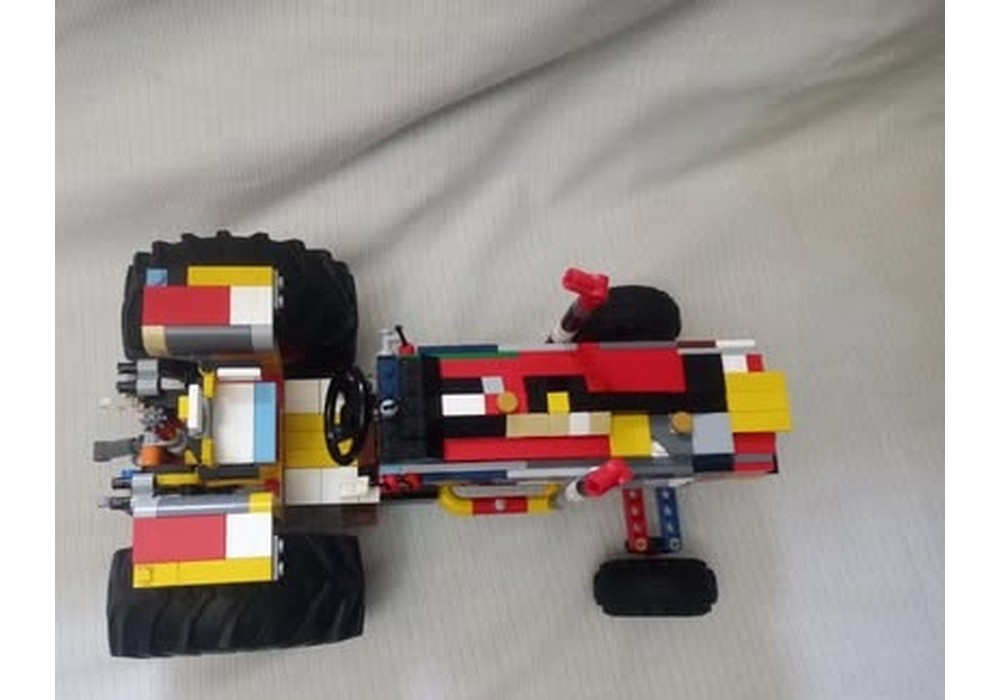 LEGO MOC International Harvester 1066 : Black Stripe - V8 Repowered ...