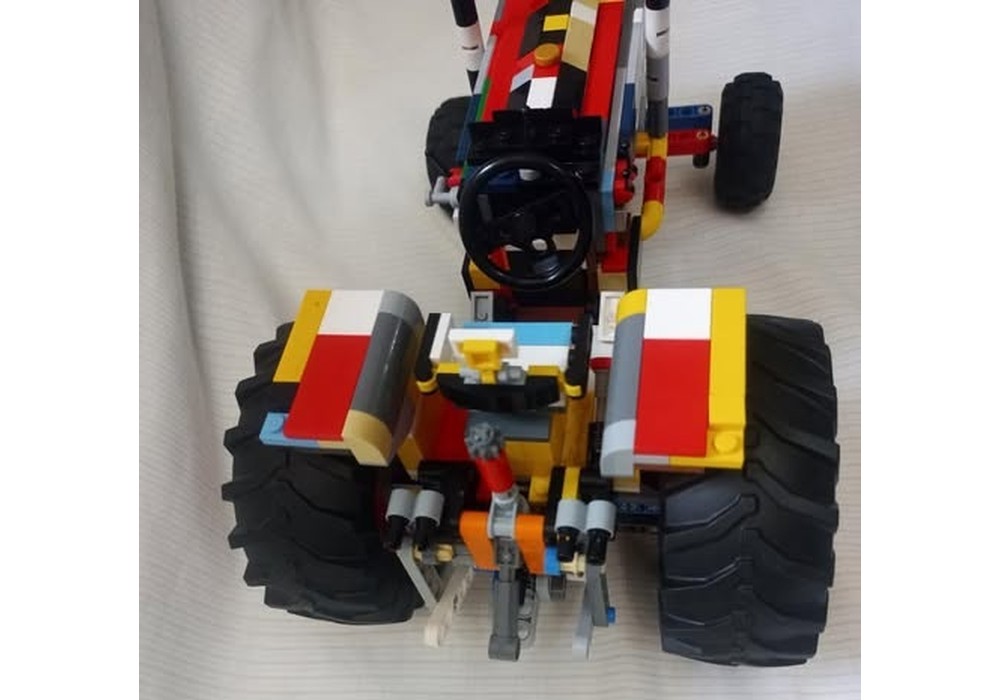 LEGO MOC International Harvester 1066 : Black Stripe - V8 Repowered ...