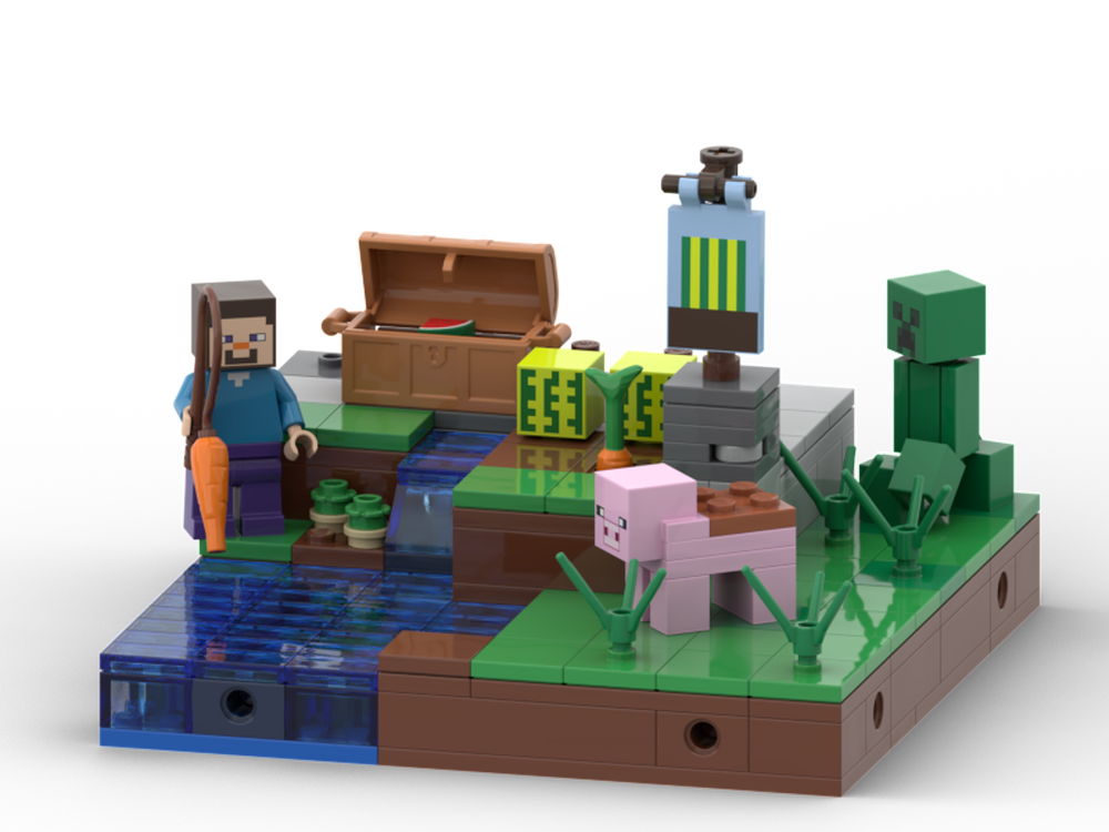 LEGO MOC The Melon Farm Update by AliceMyth | Rebrickable - Build with LEGO