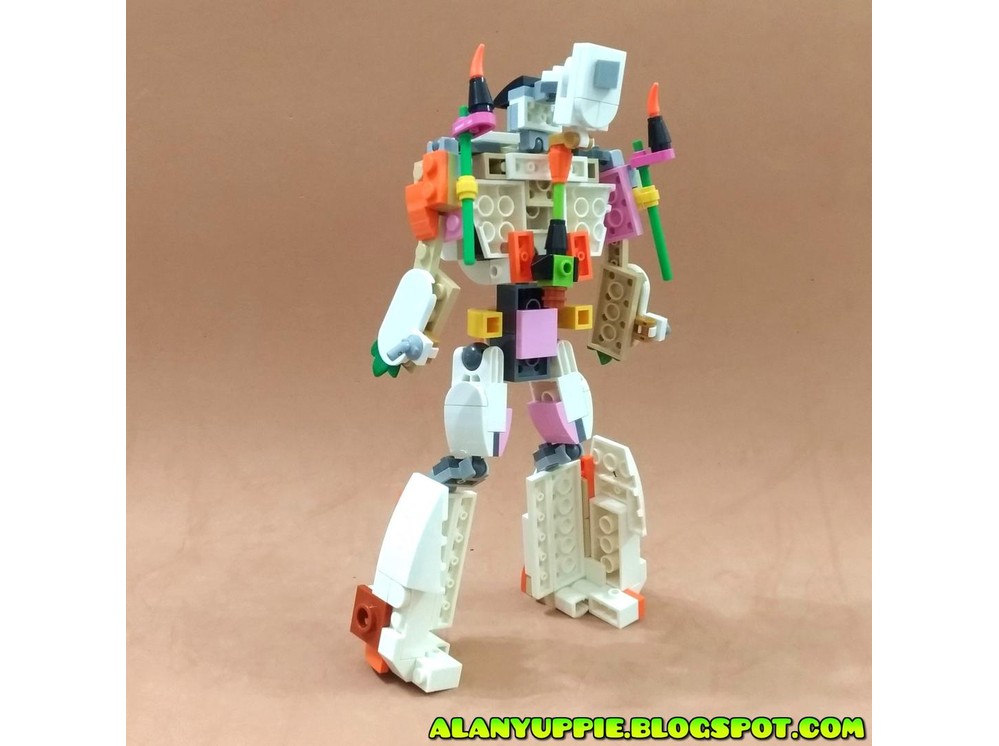 LEGO MOC Transformer Insecticon Bombshell /Beetle using LEGO Creator ...