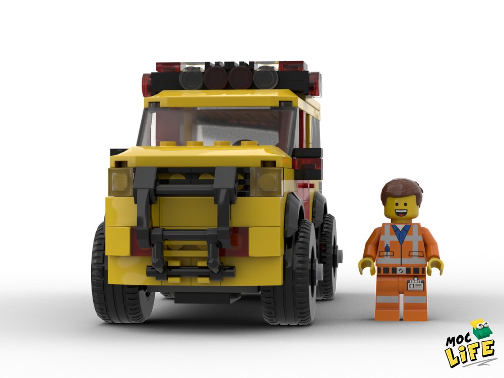 LEGO MOC Ford Explorer lifeguard by MocLife | Rebrickable - Build with LEGO