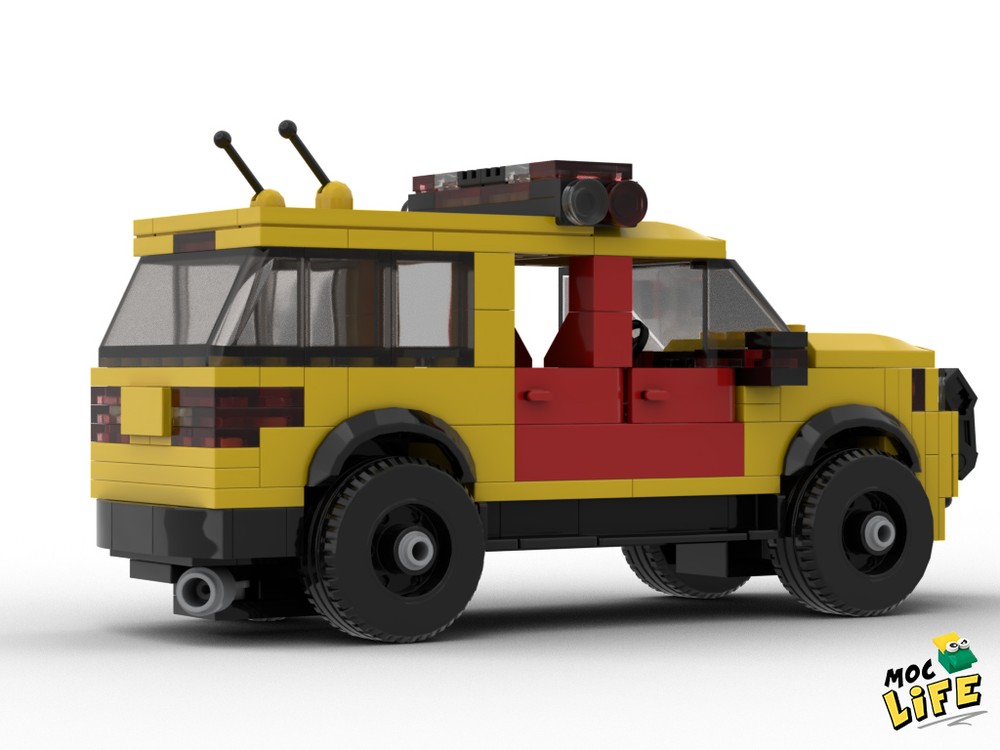 LEGO MOC Ford Explorer lifeguard by MocLife | Rebrickable - Build with LEGO