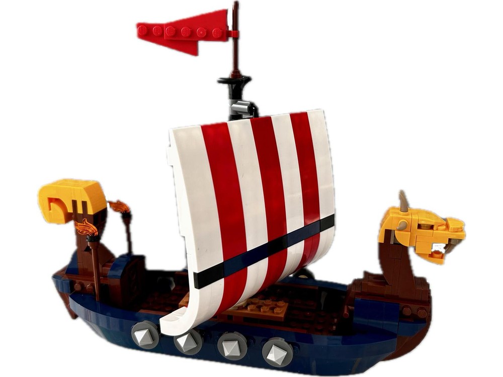 LEGO MOC Drakkar by kermith72 | Rebrickable - Build with LEGO