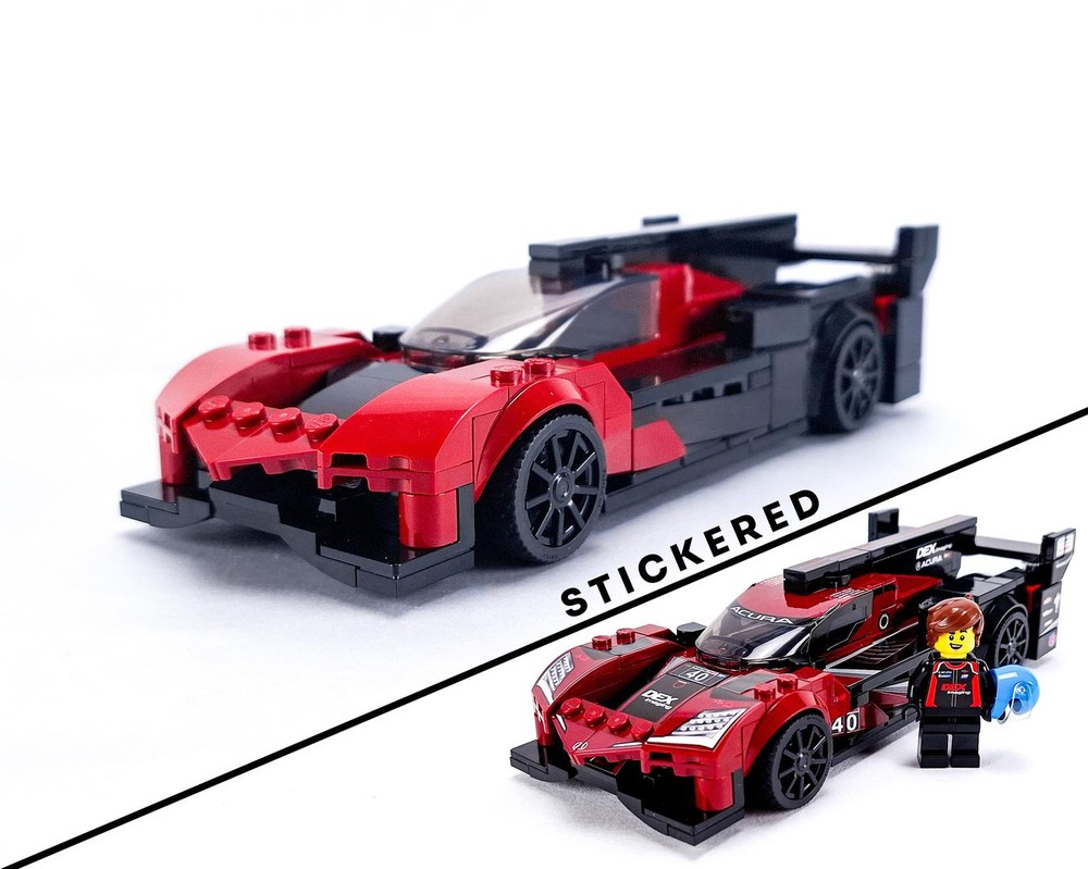 LEGO MOC 2024 Acura ARX-06 GTP #40 by SFH_Bricks | Rebrickable - Build ...