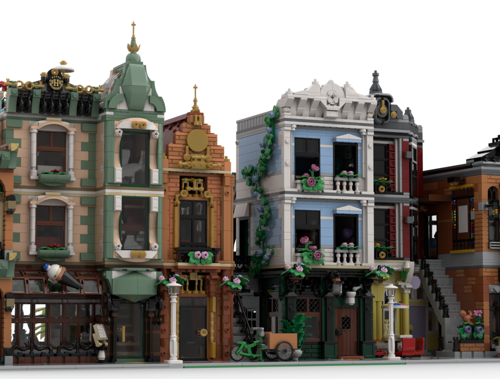 LEGO MOC Tudor & Apothecary by Brick Artisan | Rebrickable - Build with ...