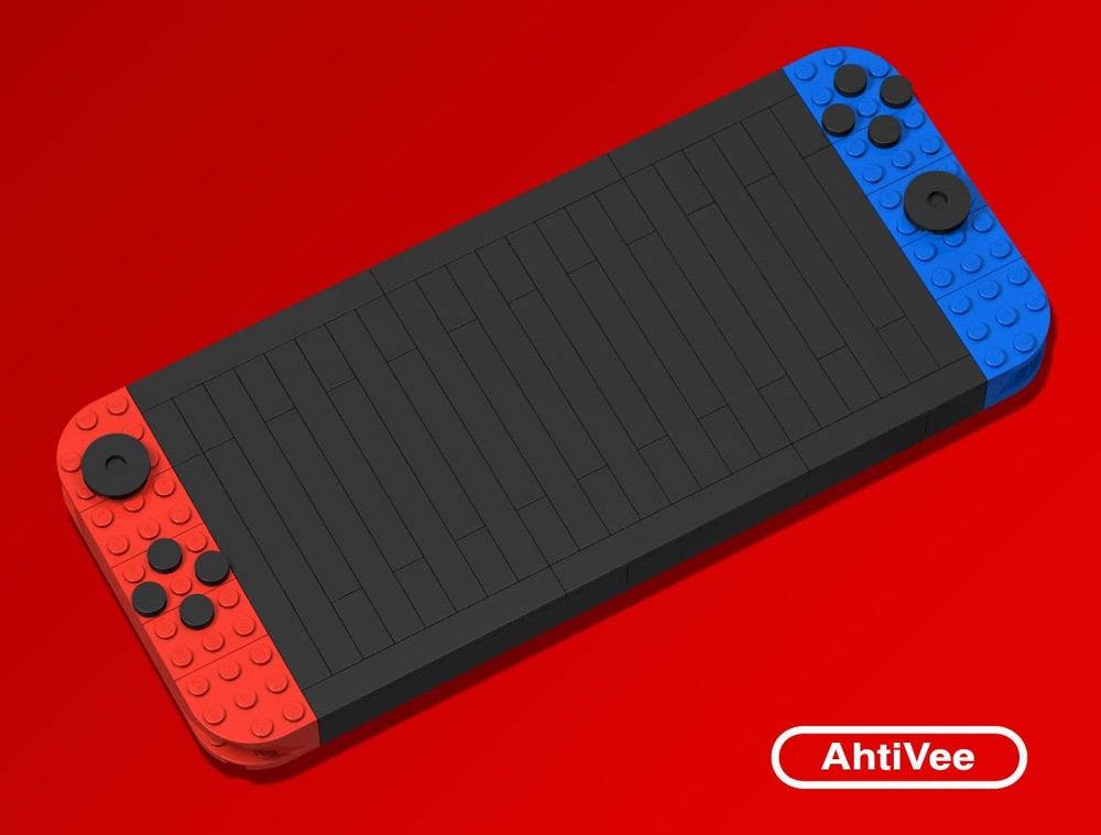 LEGO MOC Nintendo Switch by AhtiVee | Rebrickable - Build with LEGO
