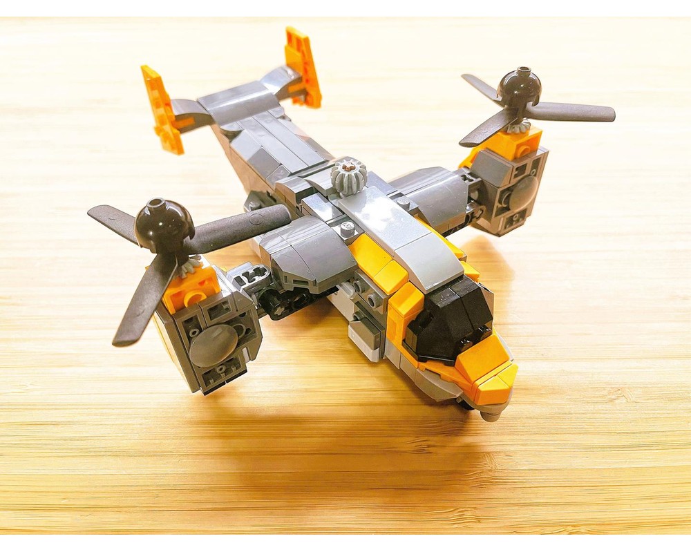 LEGO MOC Functional Mini 42113 Osprey by asnoopy | Rebrickable - Build ...
