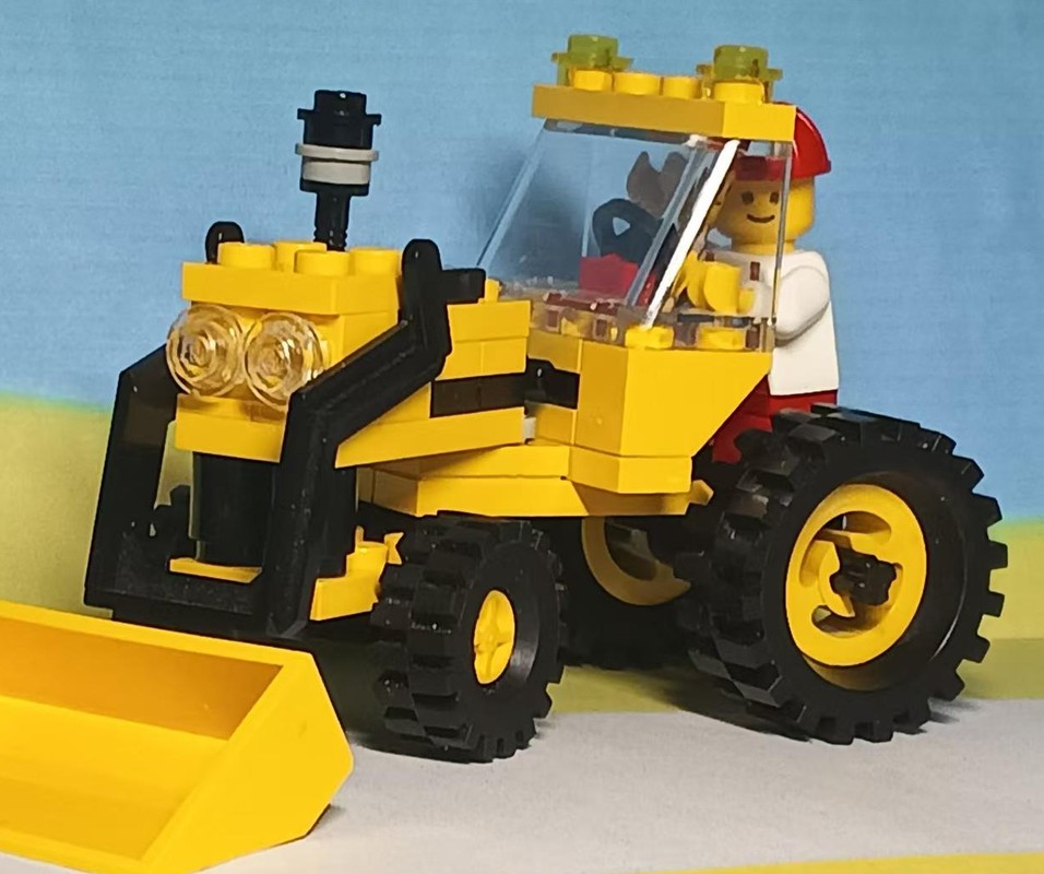 LEGO MOC 6662 tractor by Ziqing | Rebrickable - Build with LEGO