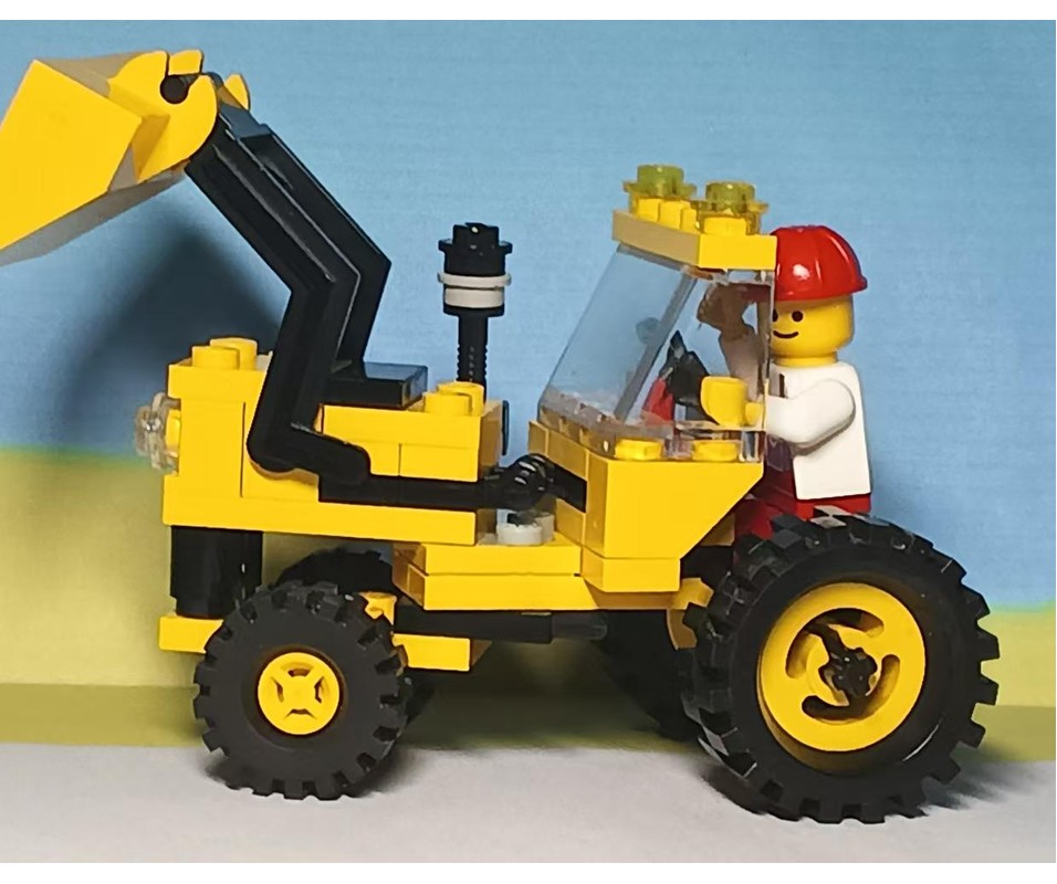 LEGO MOC 6662 tractor by Ziqing | Rebrickable - Build with LEGO