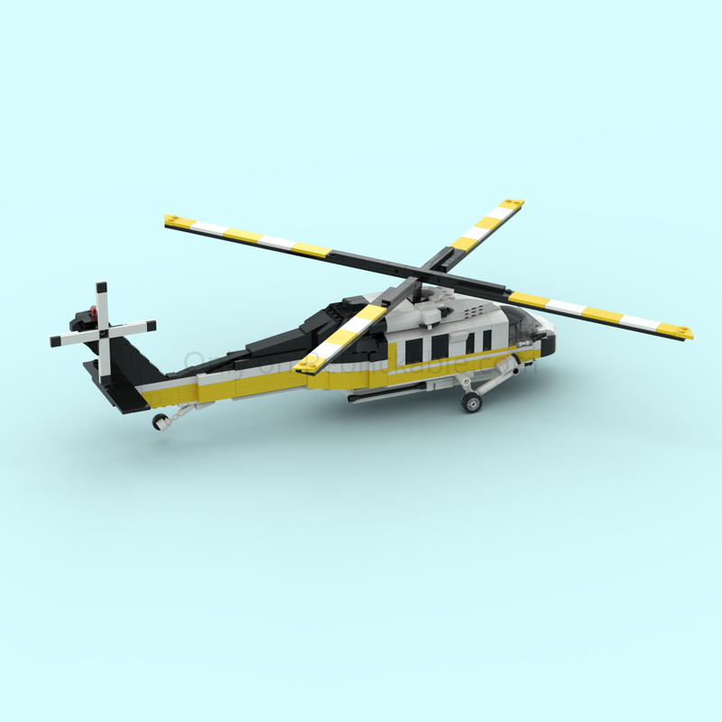 LEGO MOC-208046 S-70 Firehawk by BespokeLegoDesigns | Rebrickable ...