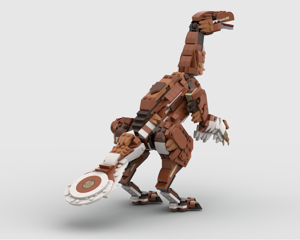 LEGO MOC Alxasaurus elesitaiensis by KarateKarnt | Rebrickable - Build ...
