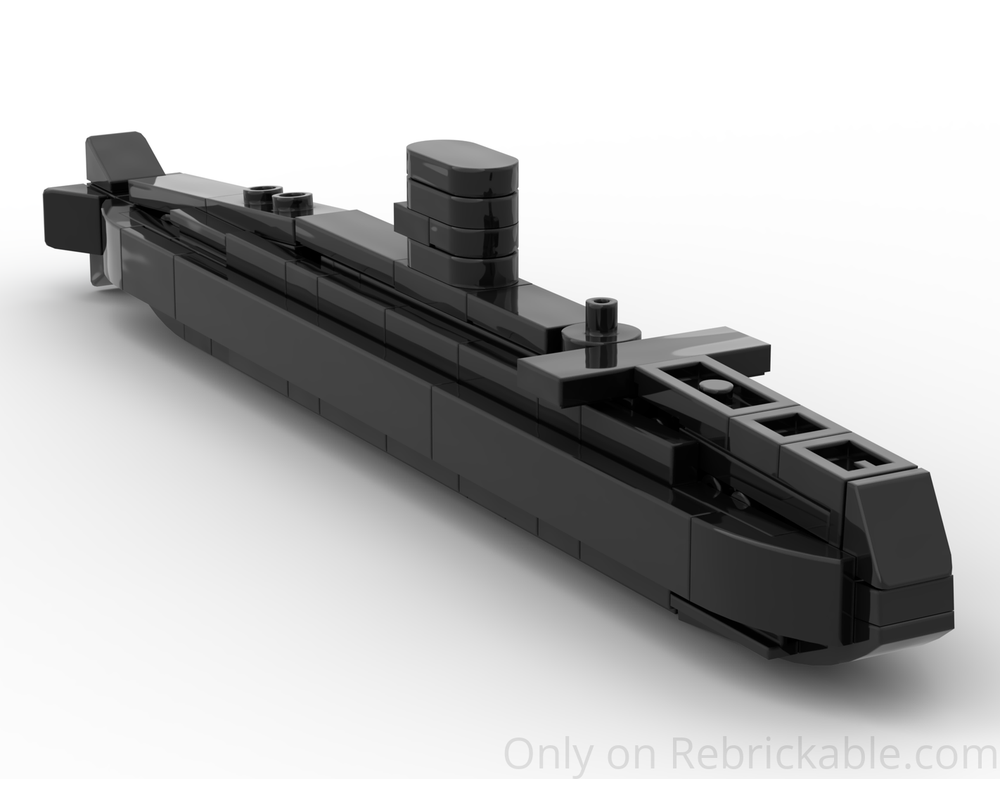 LEGO MOC-208052 Churchill class Submarine by Brick.Naval.Architecture ...