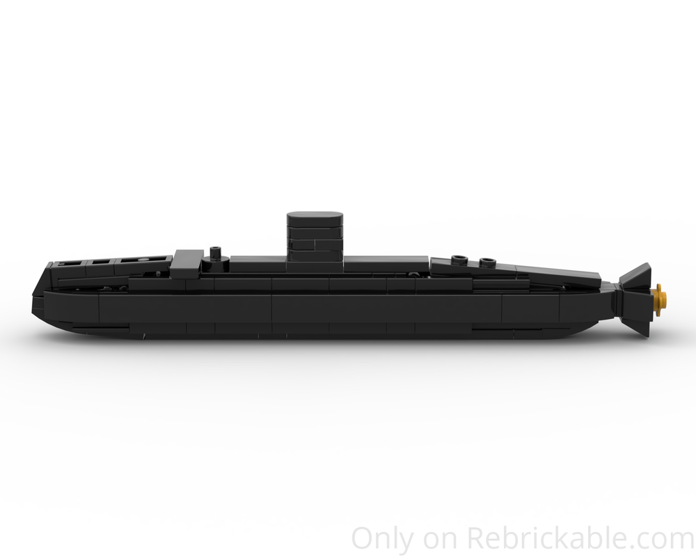 LEGO MOC Churchill class Submarine by Brick.Naval.Architecture ...