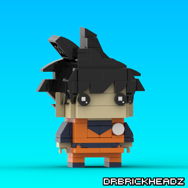 LEGO MOC Goten (Dragon Ball Z) Brickheadz by DrBrickheadz | Rebrickable ...