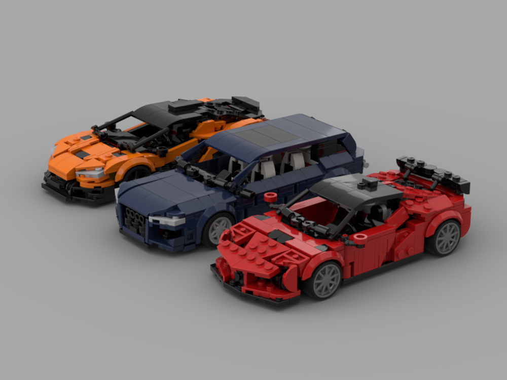 LEGO MOC Instructions Bundle V. 2 by Thecarmoccer | Rebrickable - Build ...