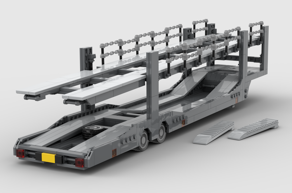 LEGO MOC-208073 Car transport trailer - Speed Champions Scale by ...