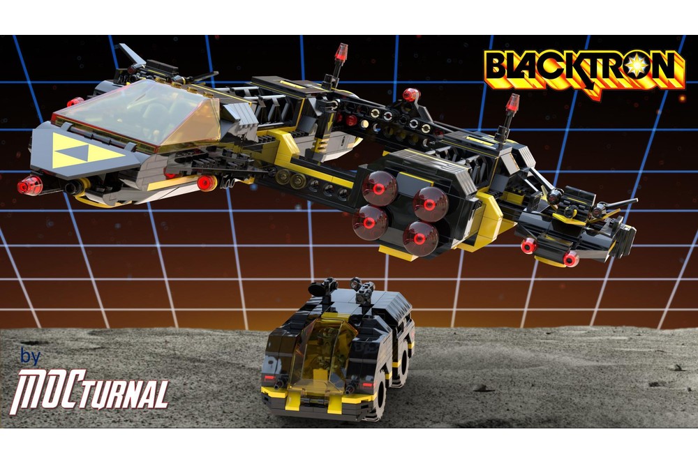 Lego Moc Mocturnal Blacktron Renegade Atv Mod By Mocturnal