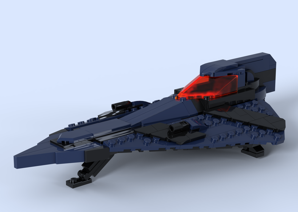 LEGO MOC-208079 Customized Delta 7 by Jedi_Bob | Rebrickable - Build ...