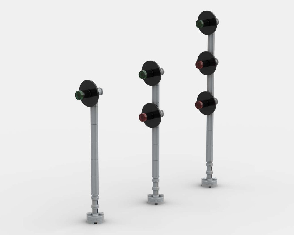 LEGO MOC Searchlight Signals by E-05 | Rebrickable - Build with LEGO