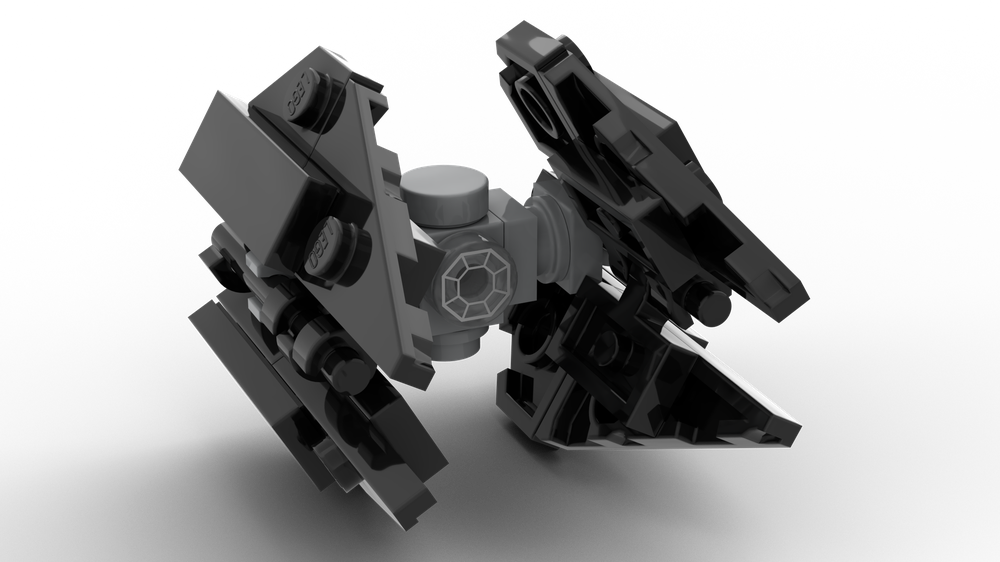 LEGO MOC TIE/in Interceptor - Micro by Lucid Bricks | Rebrickable ...