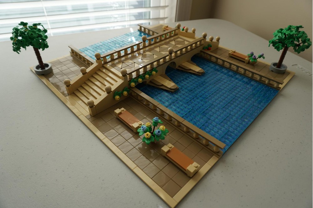 Lego Moc Theed Bridge By Jedi15 Rebrickable Build With Lego