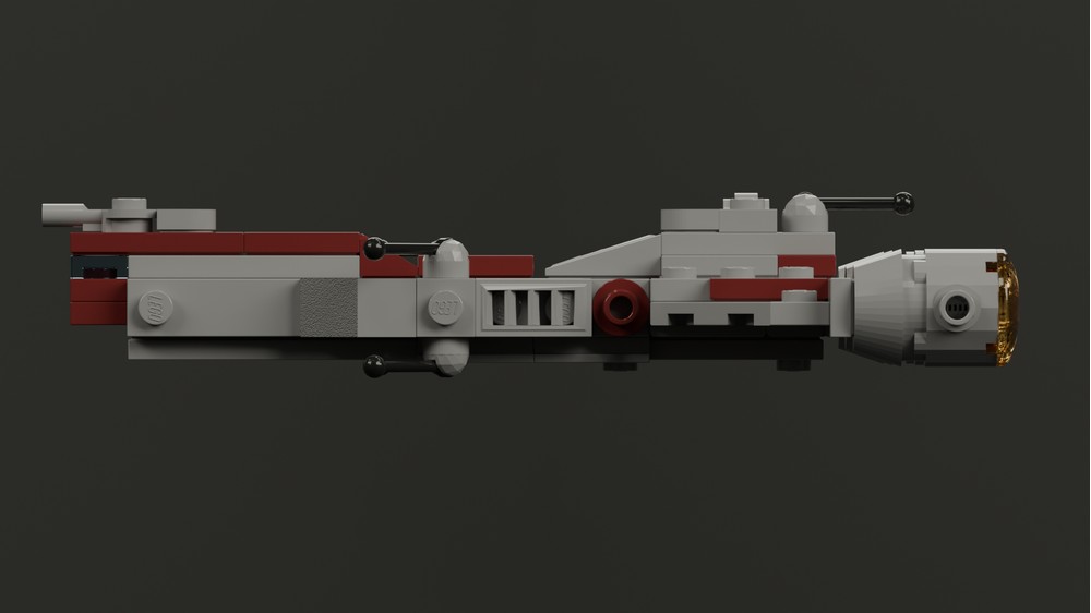 Lego Moc Republic Frigate By Scorchbricks Rebrickable Build With Lego