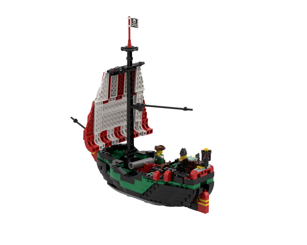 LEGO MOC 6250 - Cross Bone Clipper remake v2 by Tavernellos ...