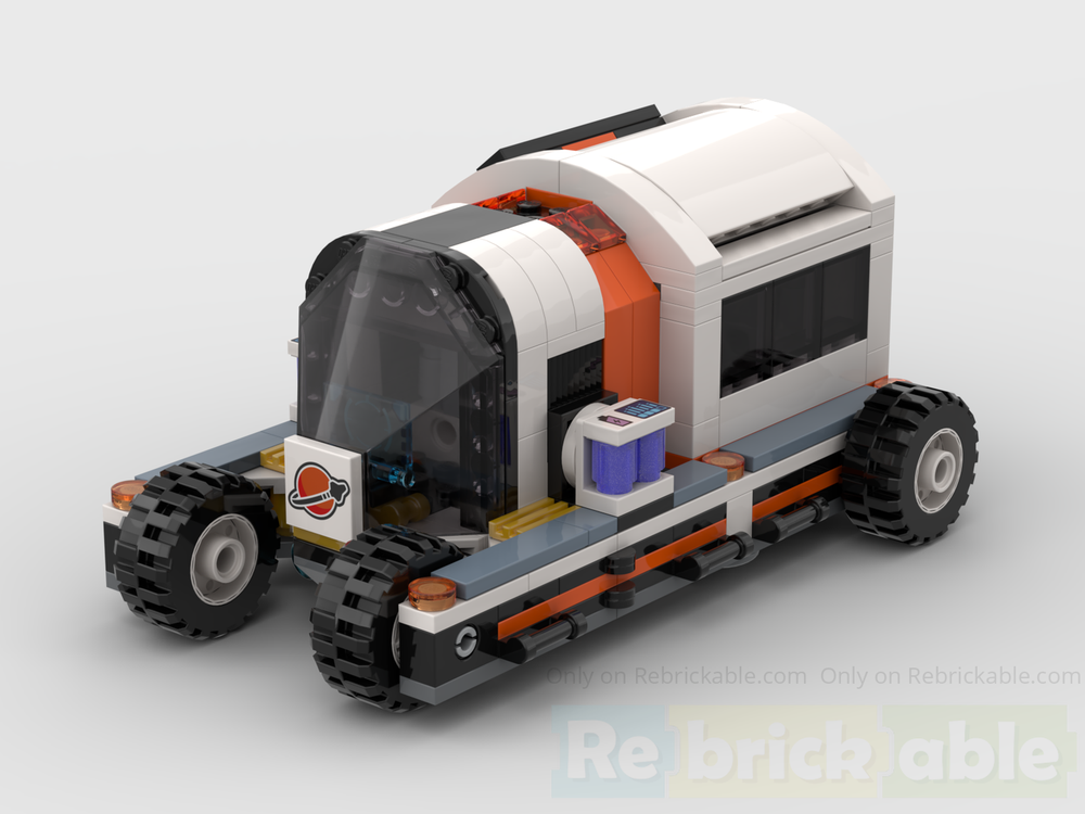 LEGO MOC City Space Moduletransporter by LeFisch | Rebrickable - Build ...