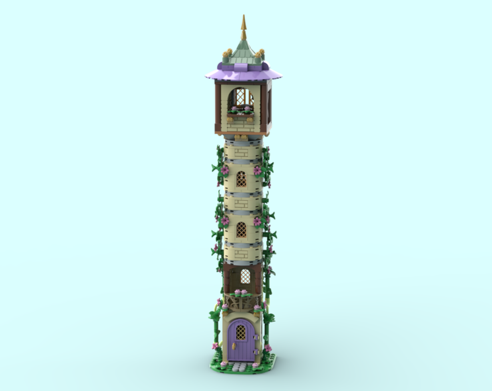 LEGO MOC Fantasy Princess Tower's by Walker_Brick | Rebrickable - Build ...